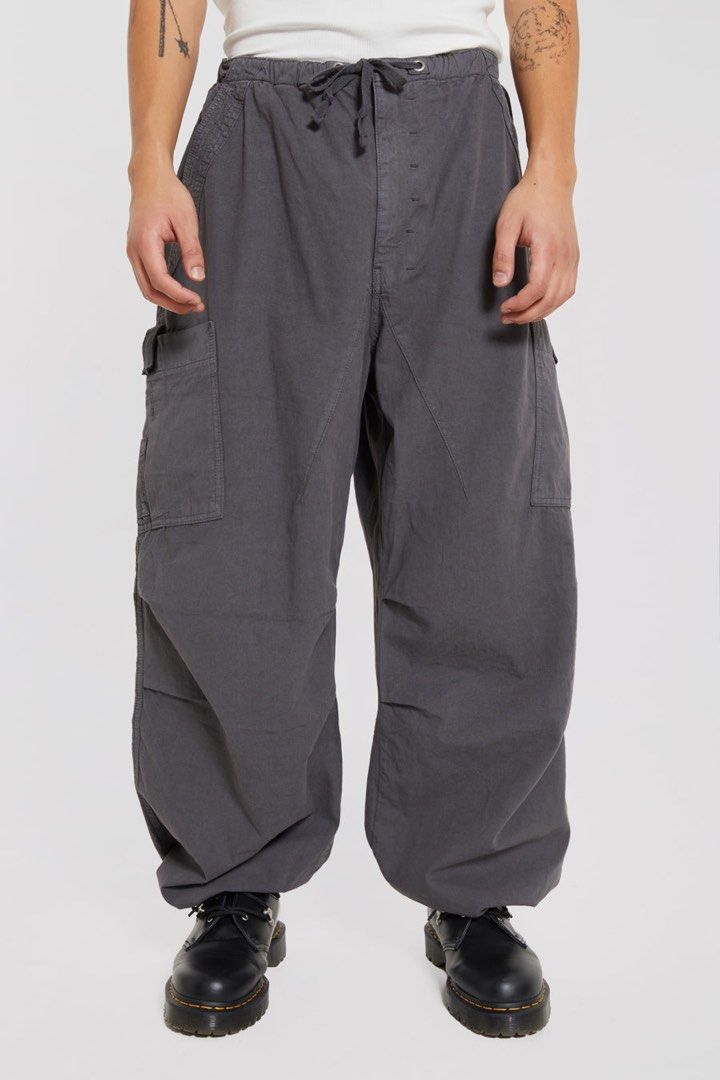 Jaded london parachute pants, Men's Fashion, Bottoms, Trousers on Carousell