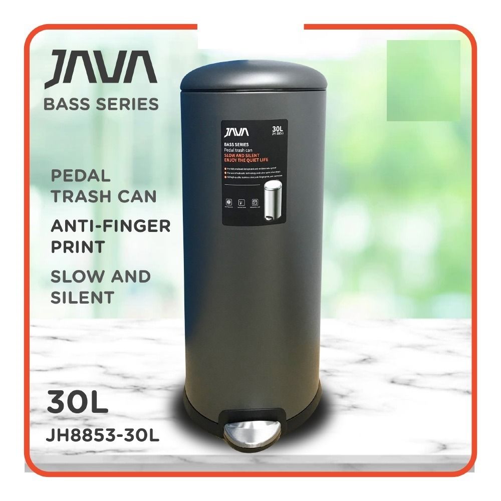 JAVA JH8853 Step Bin with Soft Closing, Furniture & Home Living ...