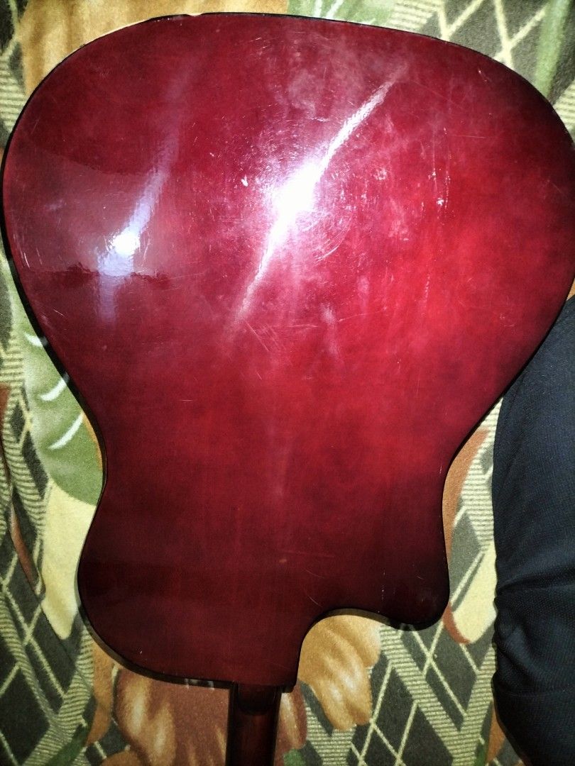 JG38C Davis Guitar with complete set, string, capo, pic guitar bag ...