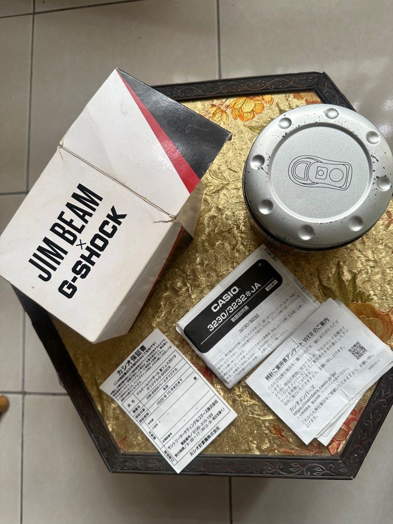 Jim beam x g shock dw6900, Men's Fashion, Watches & Accessories ...