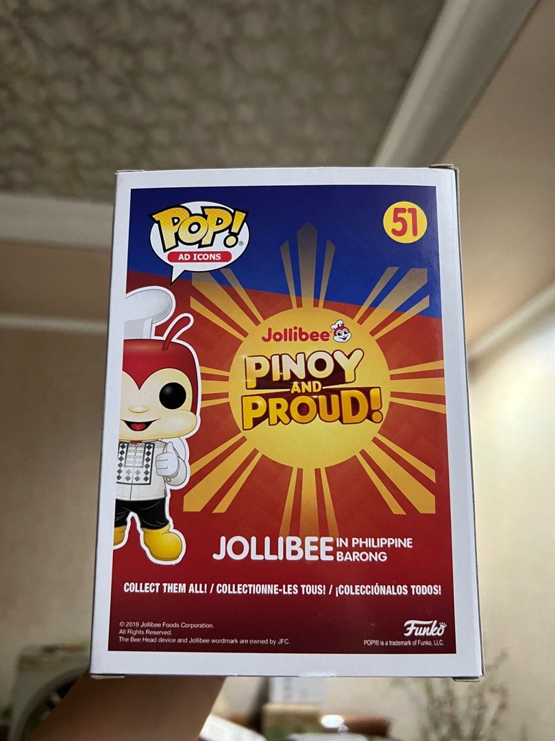 Jollibee Barong Funko Pop, Hobbies & Toys, Toys & Games on Carousell