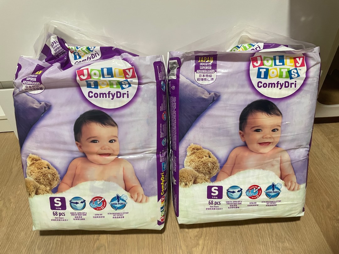 Jolly tots diapers, Babies & Kids, Bathing & Changing, Diapers & Baby ...