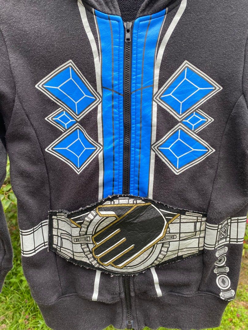 Kamen Rider Wizard Jacket Hoodie Water Style Ban Dai, Babies & Kids, Babies & Kids Fashion on ...
