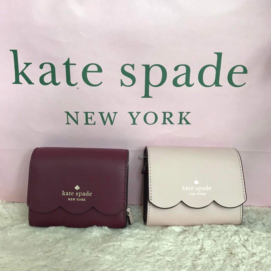 Kate Spade Gemma Small Flap Wallet, Luxury, Bags & Wallets on Carousell