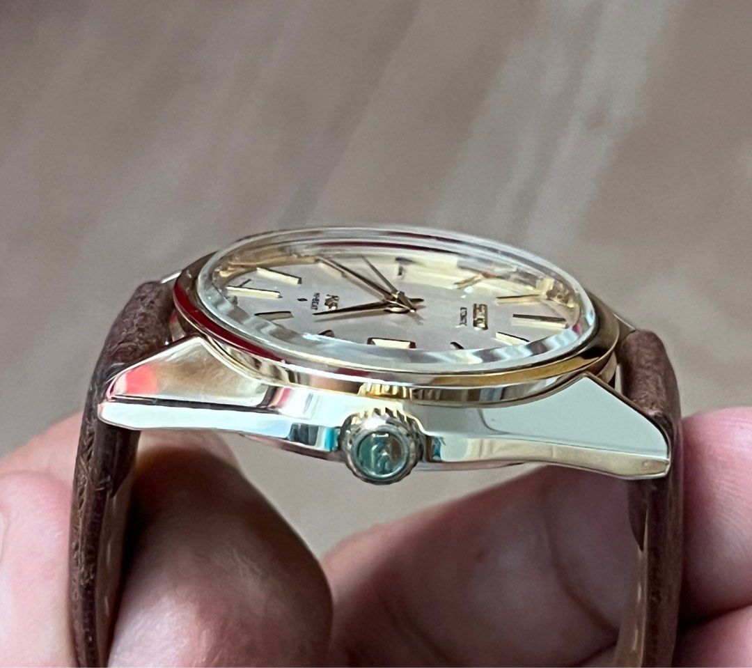 KING SEIKO 5625-7110 GOLD CAP, Luxury, Watches on Carousell