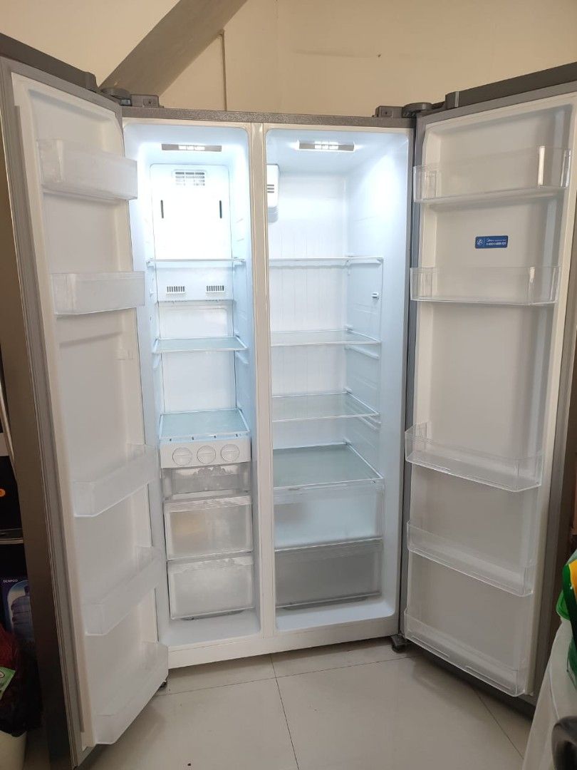 Kulkas Side by Side Midea HC-689WE, Kitchen & Appliances di Carousell
