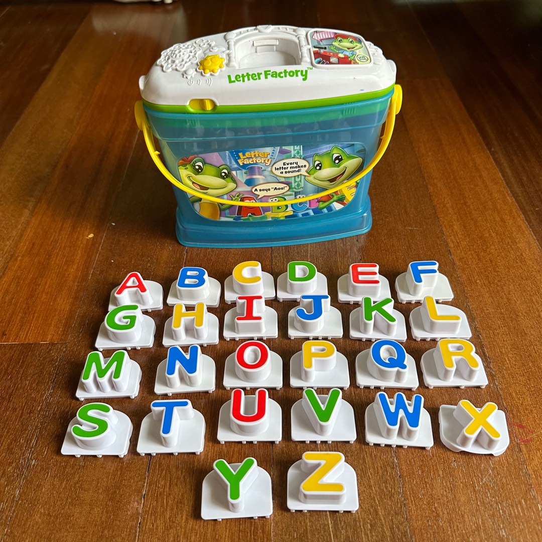 Leap Frog leapfrog Letter Factory Upper Alphabet Phonics Early Learning ...