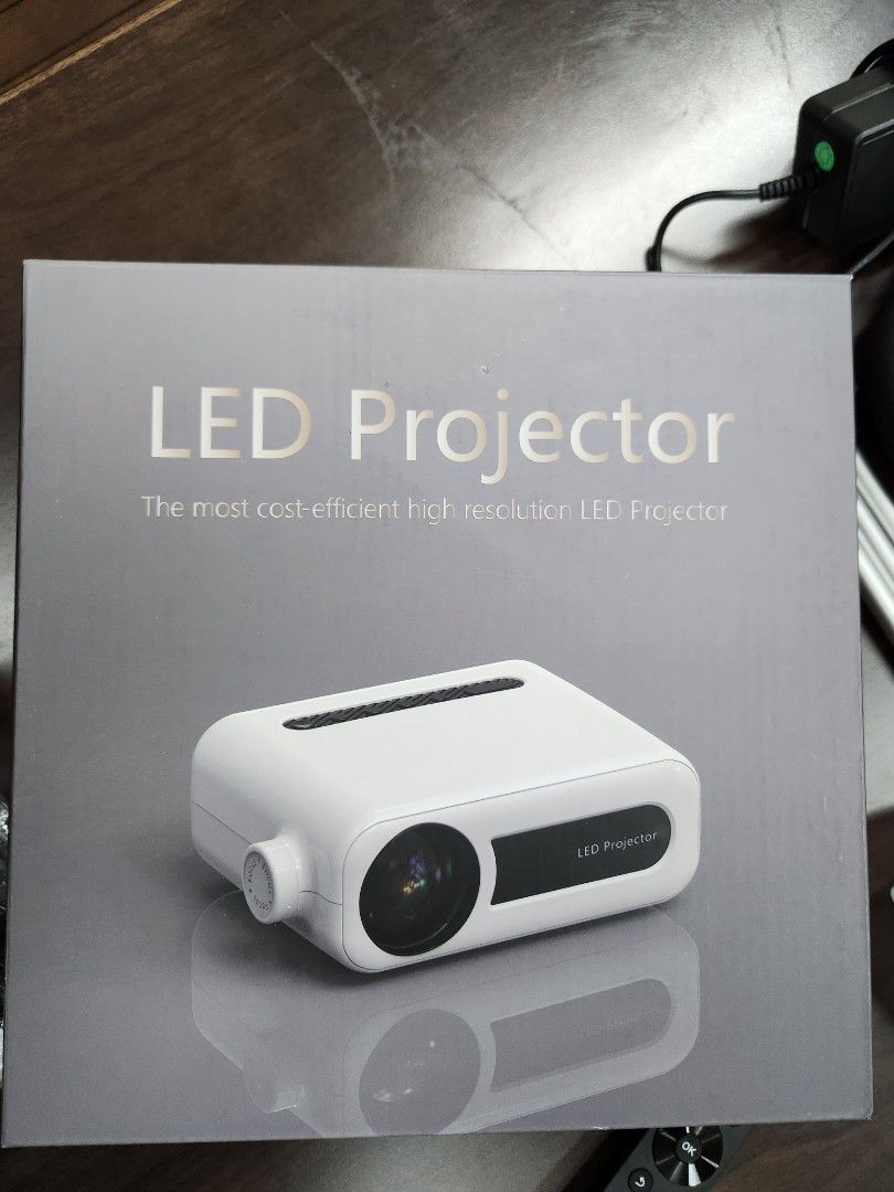 Smart LED Projector with multi-media connection, TV & Home Appliances ...