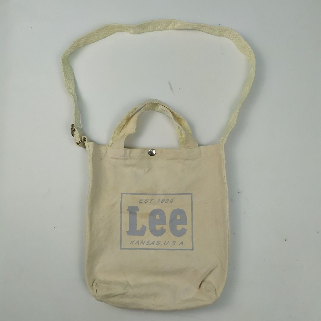 Lee sling tote bag, Men's Fashion, Bags, Sling Bags on Carousell