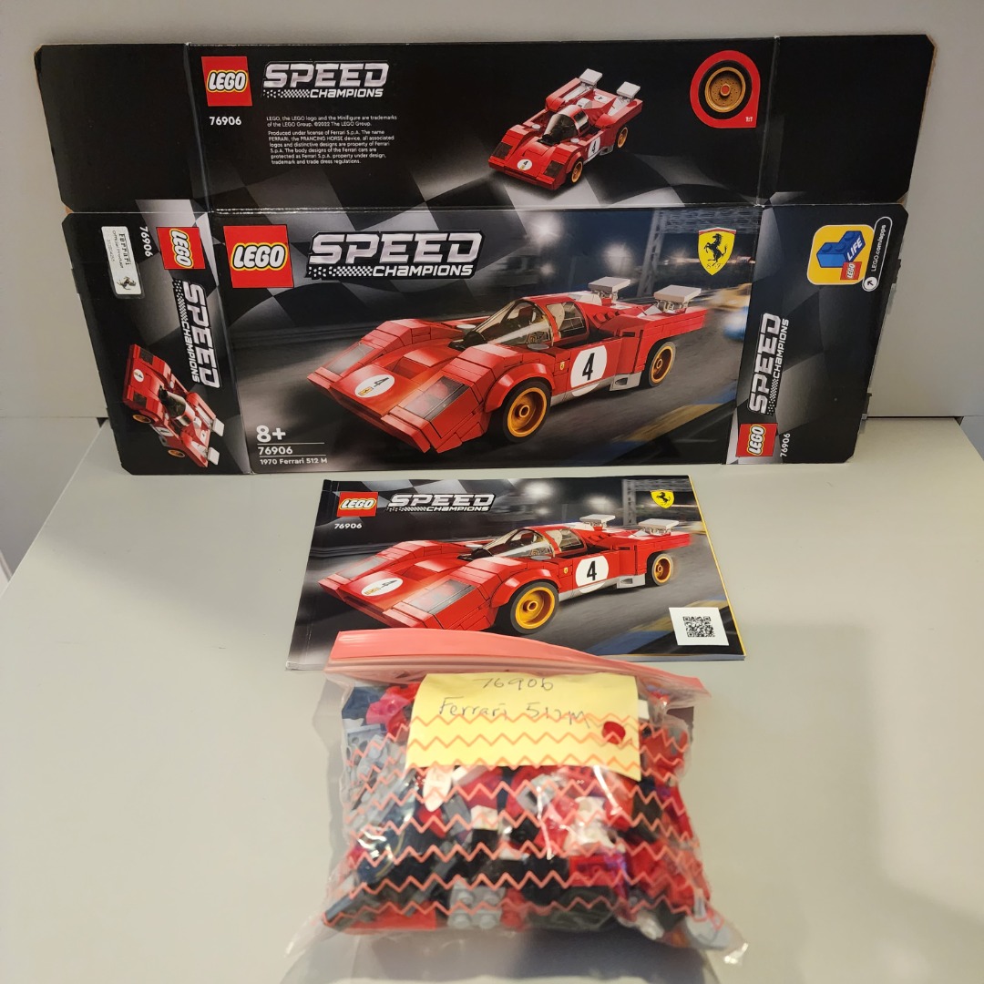 LEGO Speed Champions 76906 - 1970 Ferrari 512 M, Hobbies & Toys, Toys ...