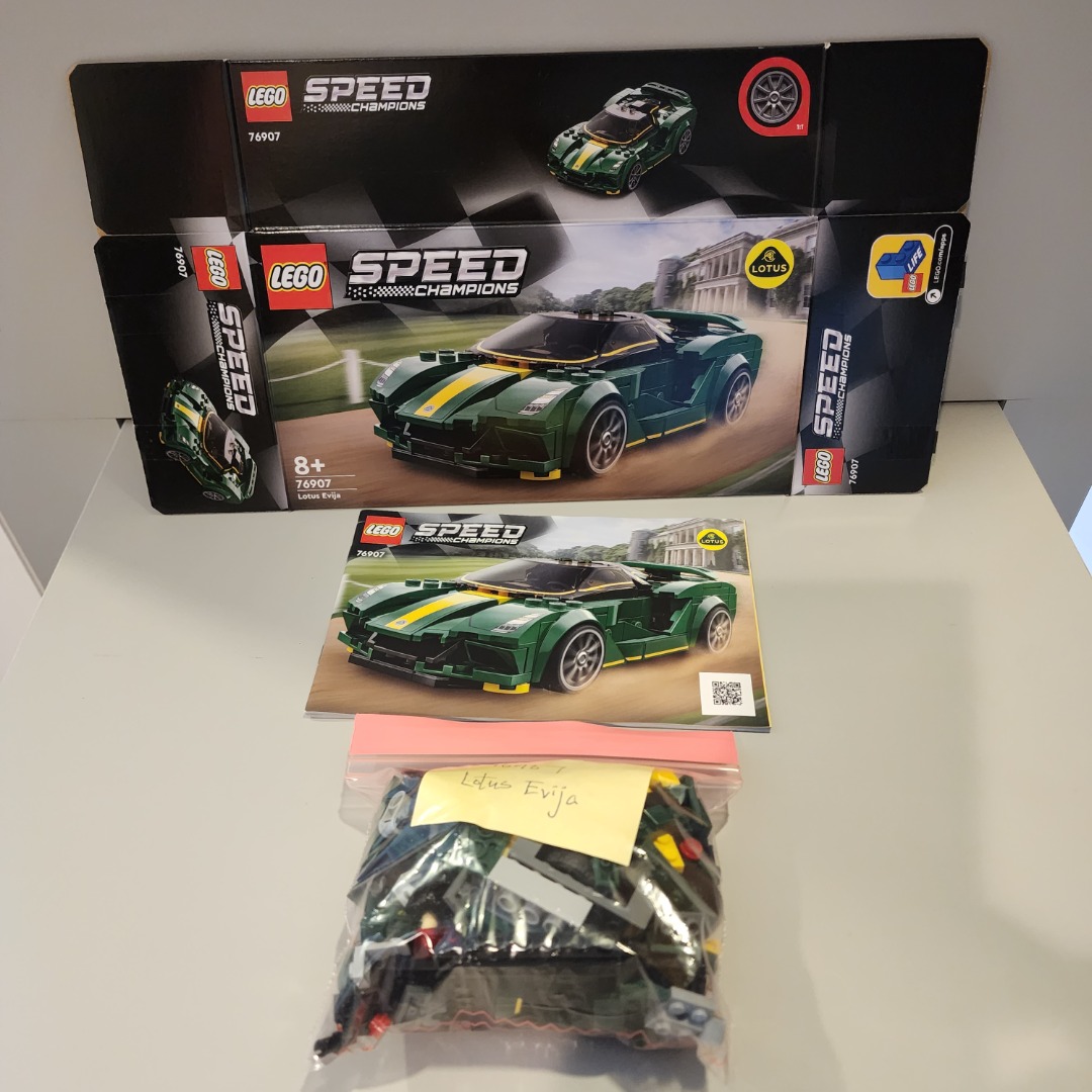 LEGO Speed Champions 76907 - Lotus Evija, Hobbies & Toys, Toys & Games ...