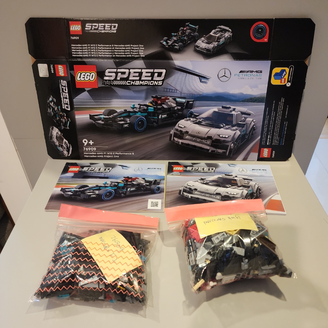 LEGO Speed Champions 76909 - Mercedes-AMG F1 W12 E Performance ...