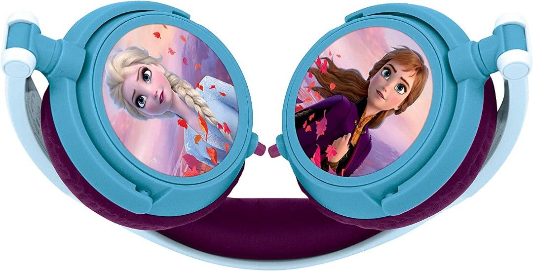 Lexibook Disney Frozen Elsa Stereo Headphone, kids safe, foldable and ...