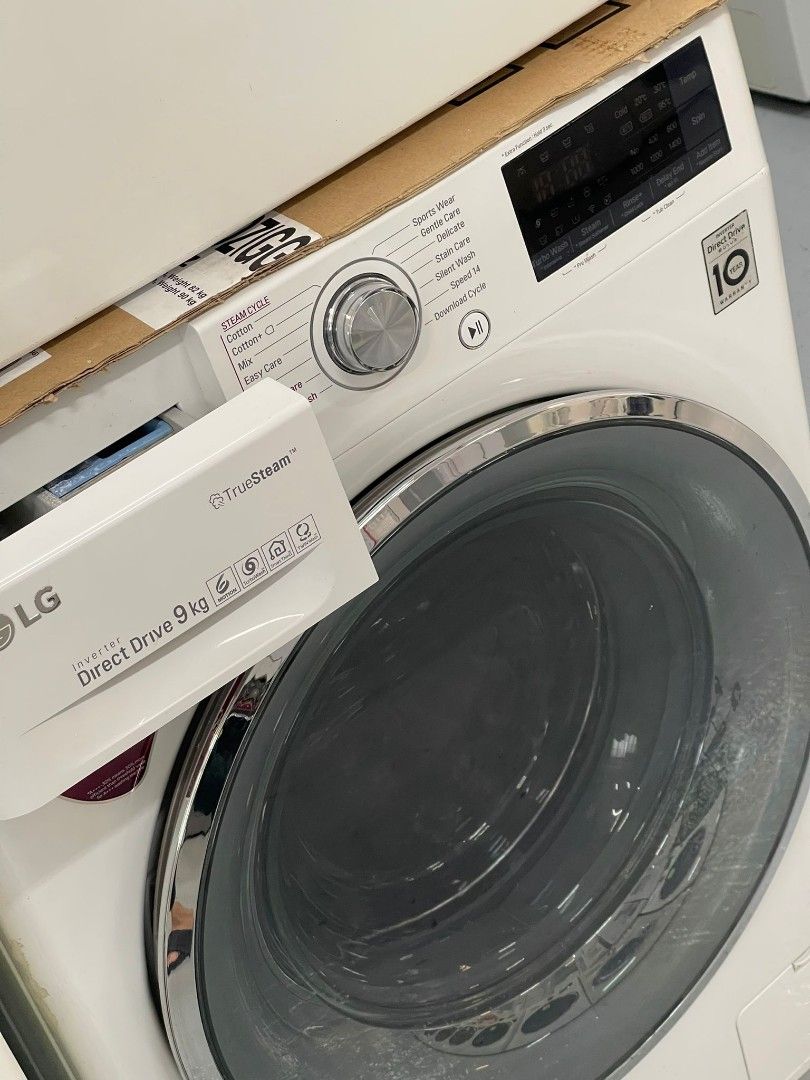 LG 9Kg Front Load Washer Machine ( TWC1409S2W ), TV & Home Appliances, Washing Machines and ...
