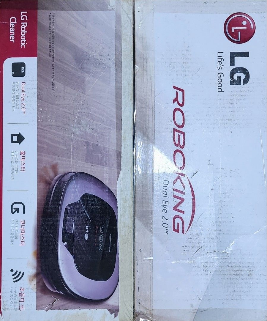 LG RoboKing Dual Eye Vacuum Cleaner, TV & Home Appliances, Vacuum ...