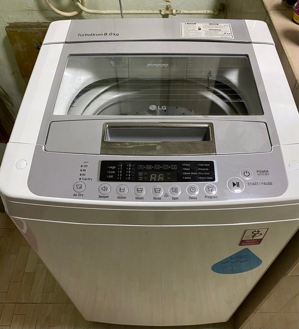 LG Top Load Washing Machine, TV & Home Appliances, Washing Machines and ...