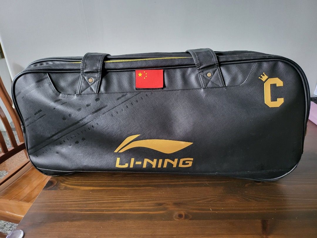Li ling badminton bag, Sports Equipment, Sports & Games, Racket & Ball ...