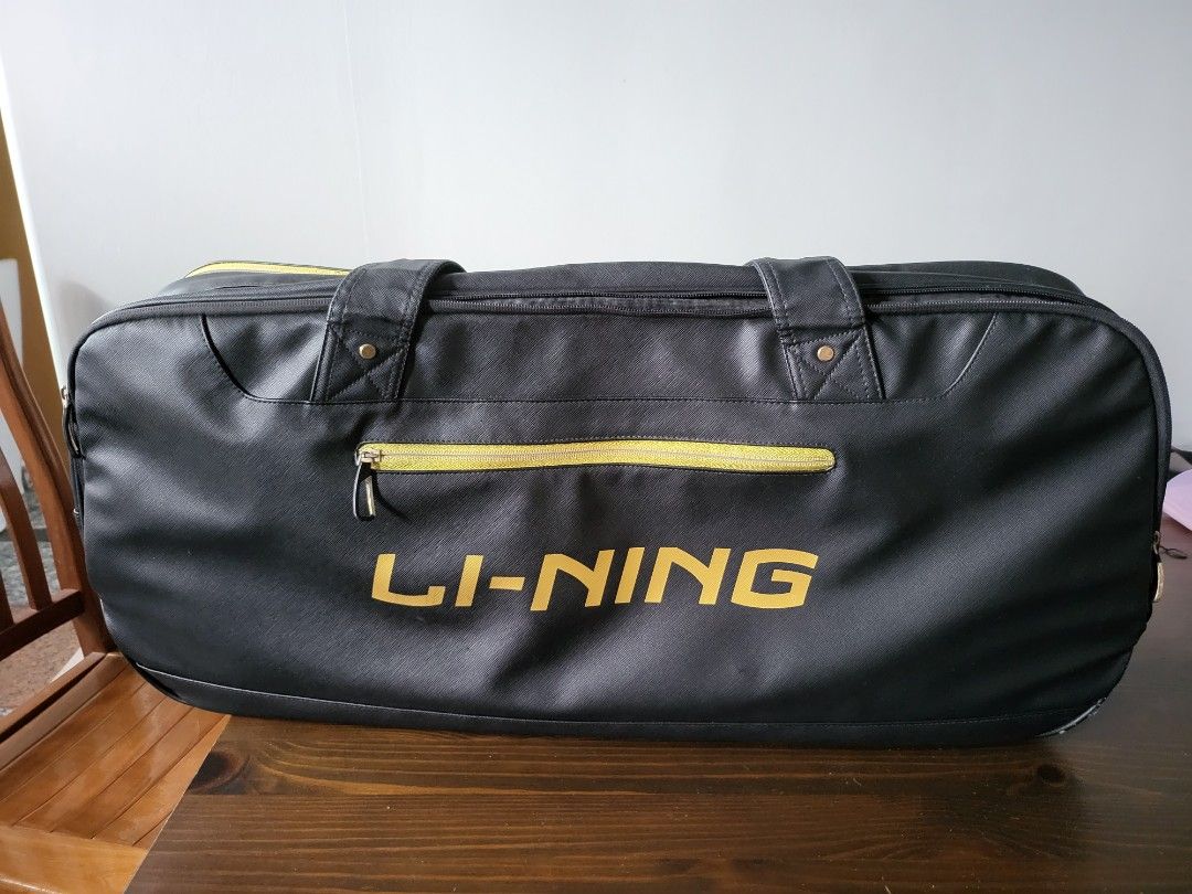 Li ling badminton bag, Sports Equipment, Sports & Games, Racket & Ball ...