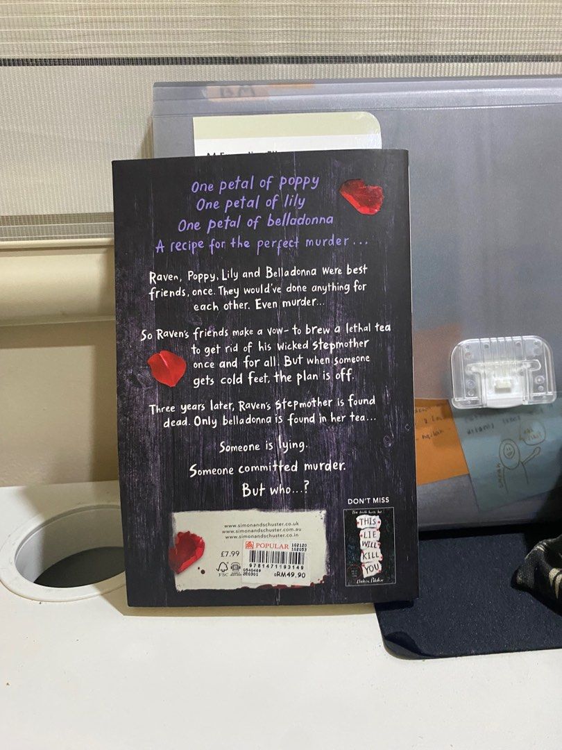 Lies Like Poison by Chelsea Pitcher, Hobbies & Toys, Books & Magazines ...