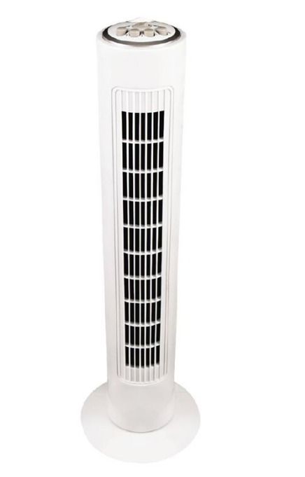 Living & Co 74cm Tower Fan with Timer -WHITE, Furniture & Home Living ...