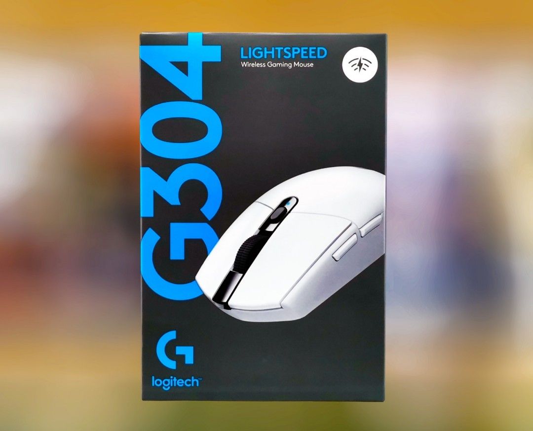LOGITECH G304 LIGHTSPEED WIRELESS GAMING MOUSE (WHITE), Computers ...