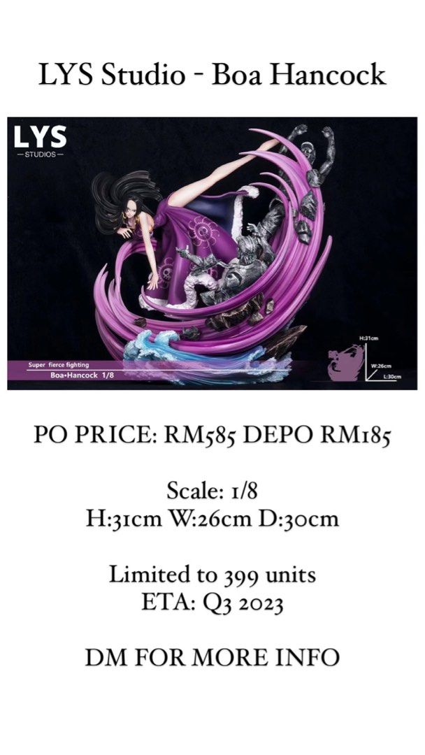 LYS Studio - Boa Hancock, Hobbies & Toys, Toys & Games on Carousell