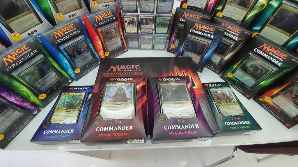 Magic the Gathering Mtg Commander, Every Commander Precon Ever Sold ...