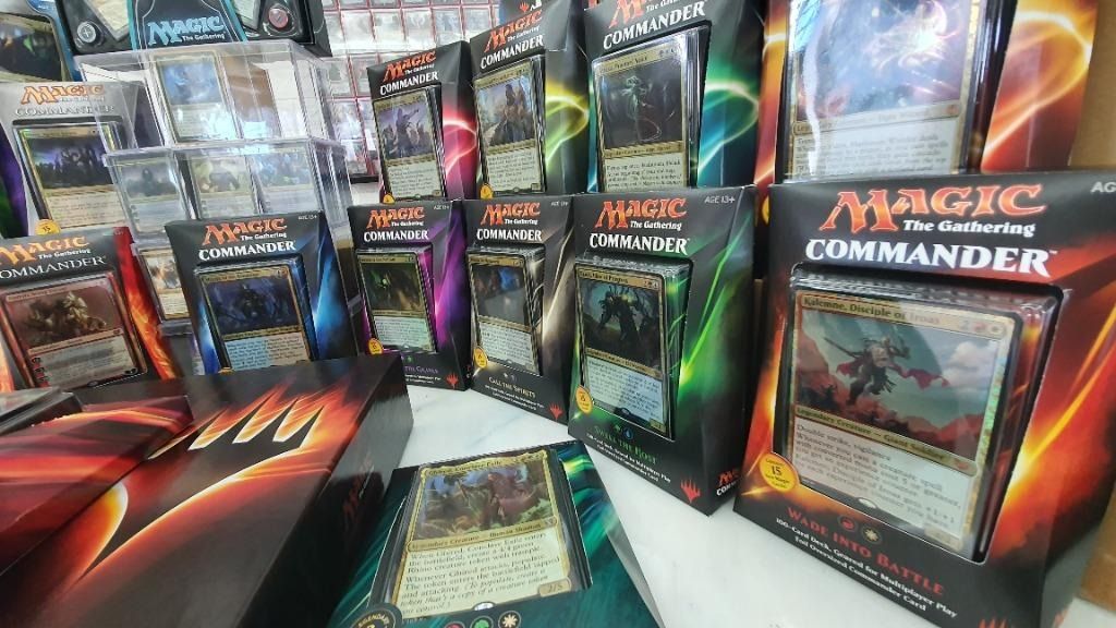 Magic the Gathering Mtg Commander, Every Commander Precon Ever Sold ...