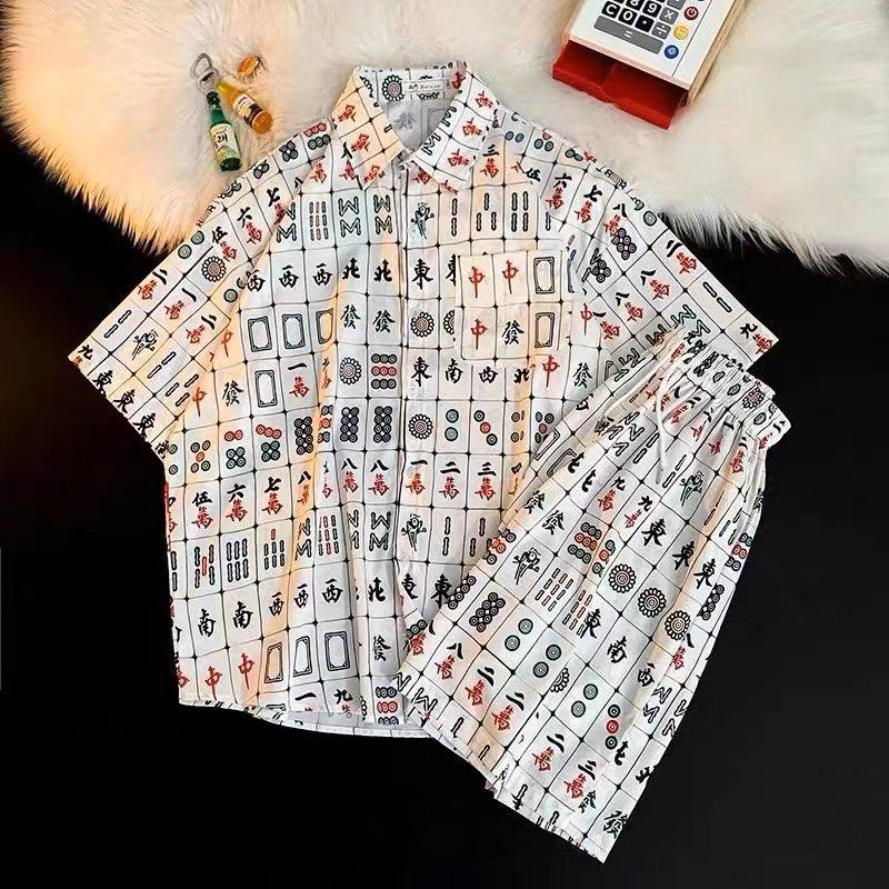 Mahjong Outfit Set Unisex Co-ord, Women's Fashion, Dresses & Sets, Sets ...
