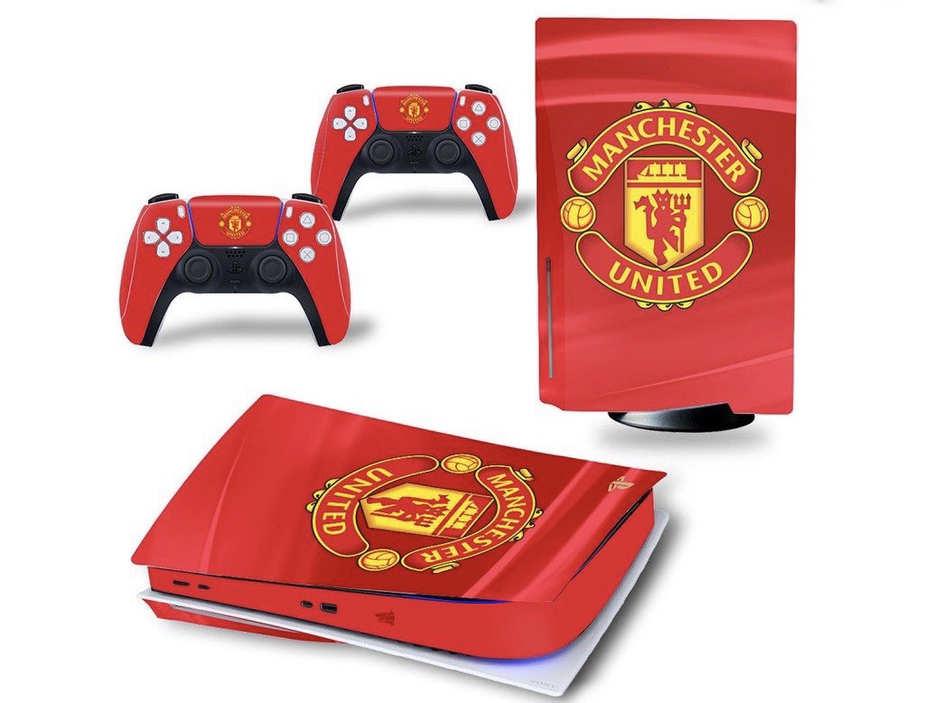 Manchester United Ps5 Sticker Cover PS5 Standard Edition Sticker ...