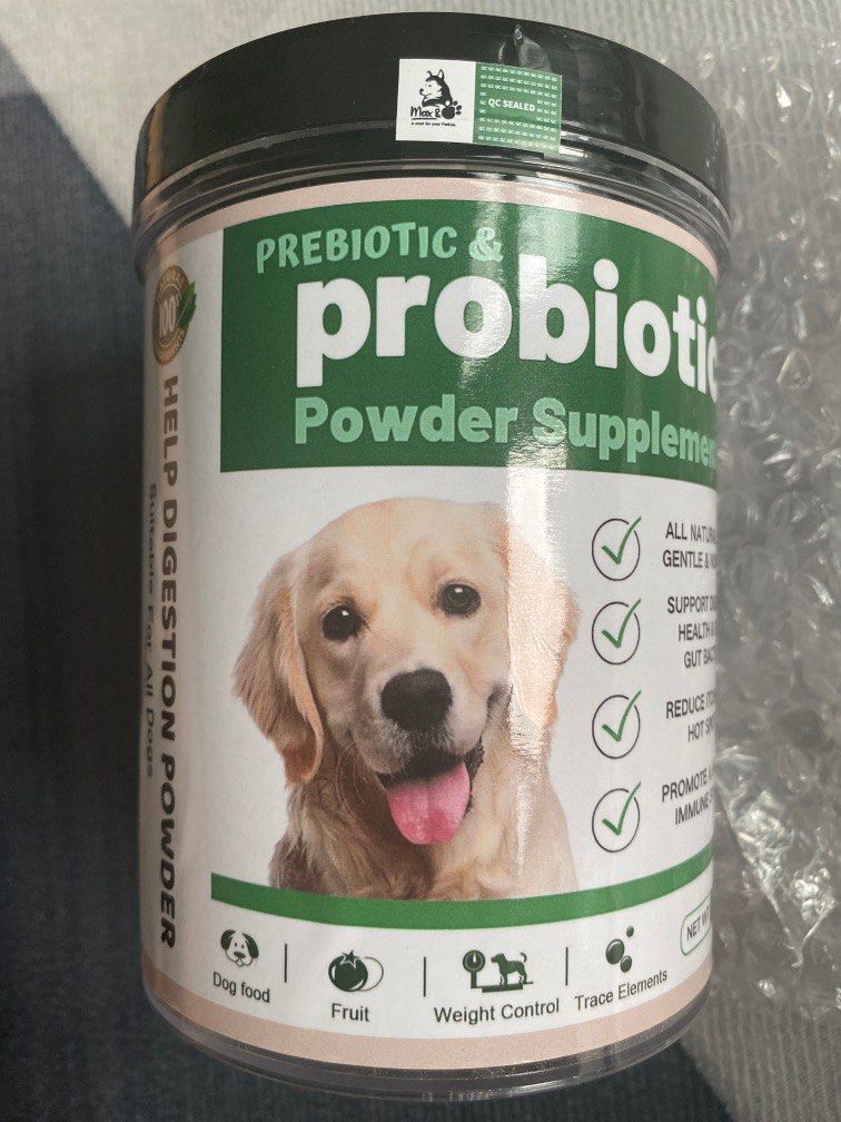 Max & Paw Pet Supplement Dog Supplement Probiotic - All Natural ...