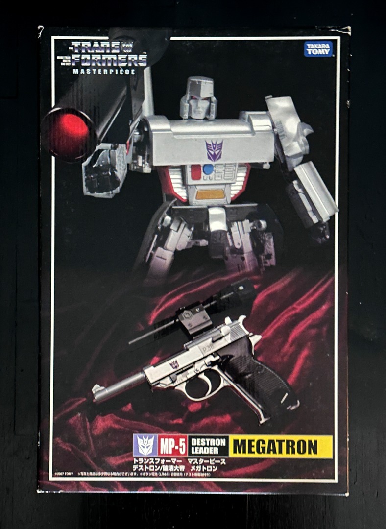 Megatron MP-05 Transformers Masterpiece Takara Action Figure, Hobbies ...