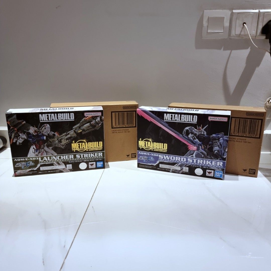 Metal Build Gundam SeeD Sword and Launcher Striker 10th Anniversary ...