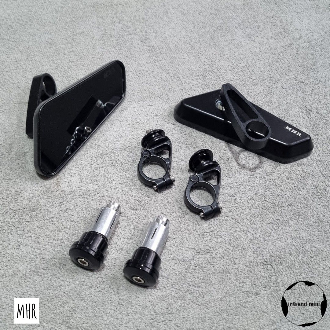 MHR Bar End Mirror - Motorcycle Mirror - yamaha aerox xmax nmax sniper ...
