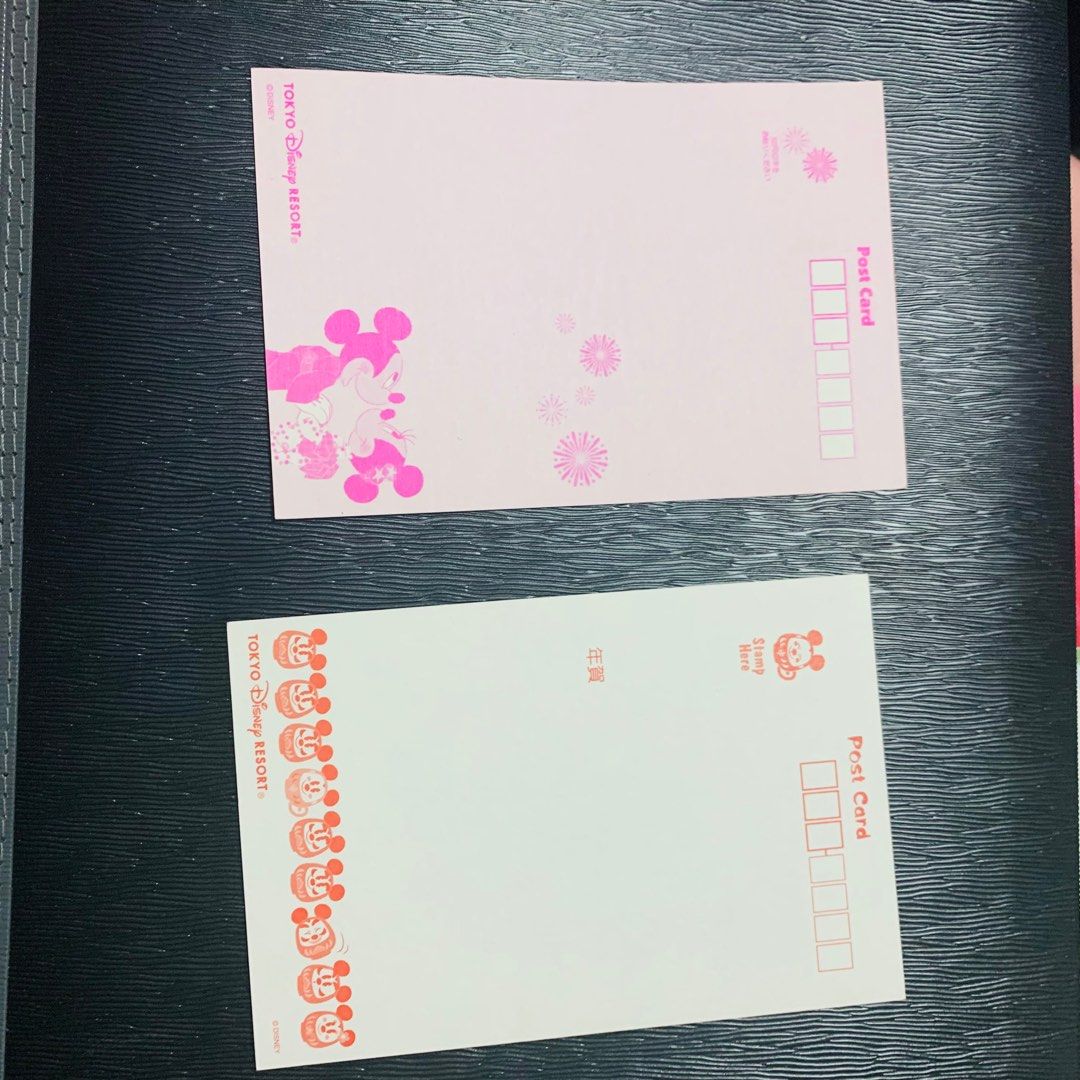 Mickey Mouse post cards on Carousell