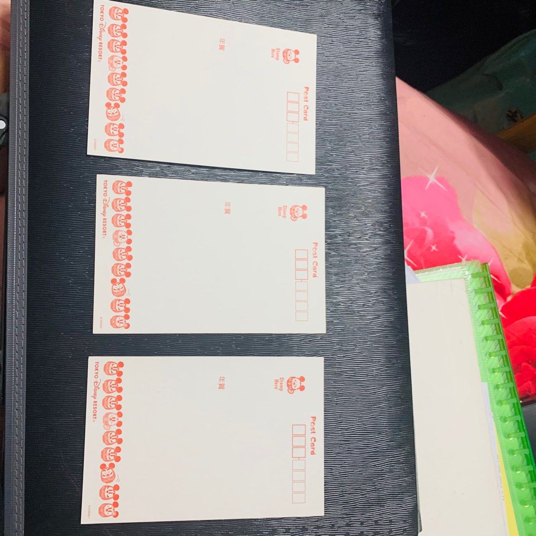 Mickey Mouse post cards on Carousell