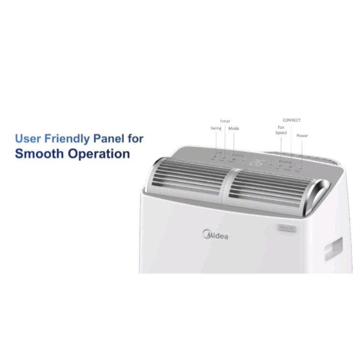 Midea Duo Smart Inverter Portable Aircon 12k Btu, TV & Home Appliances ...