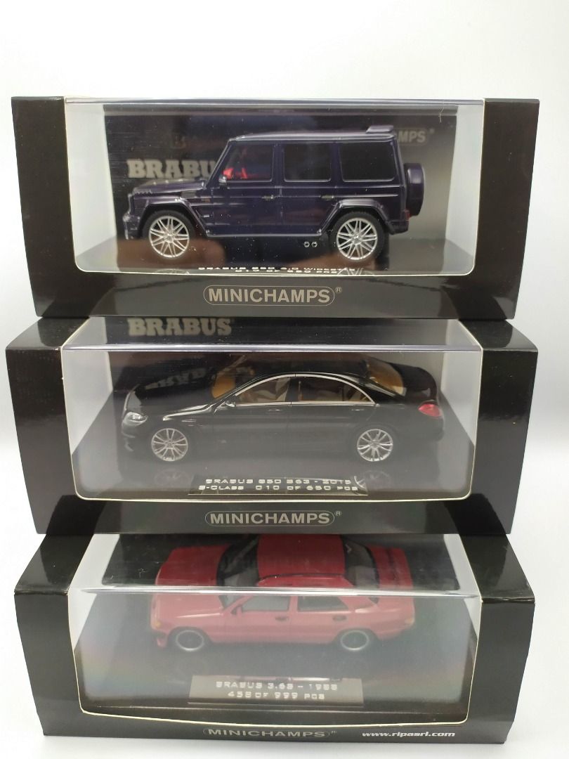 Minichamps Brabus 3.6S (190E W201) 1988 458 of 999 pcs. - P4,299 ...