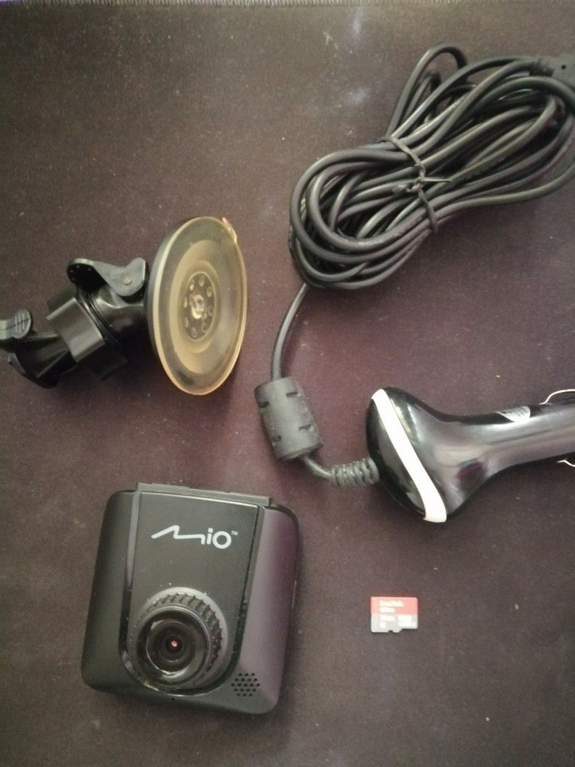 Mio MiVue 600 dashcam, Car Parts & Accessories, Audio, Video, Alarm and ...