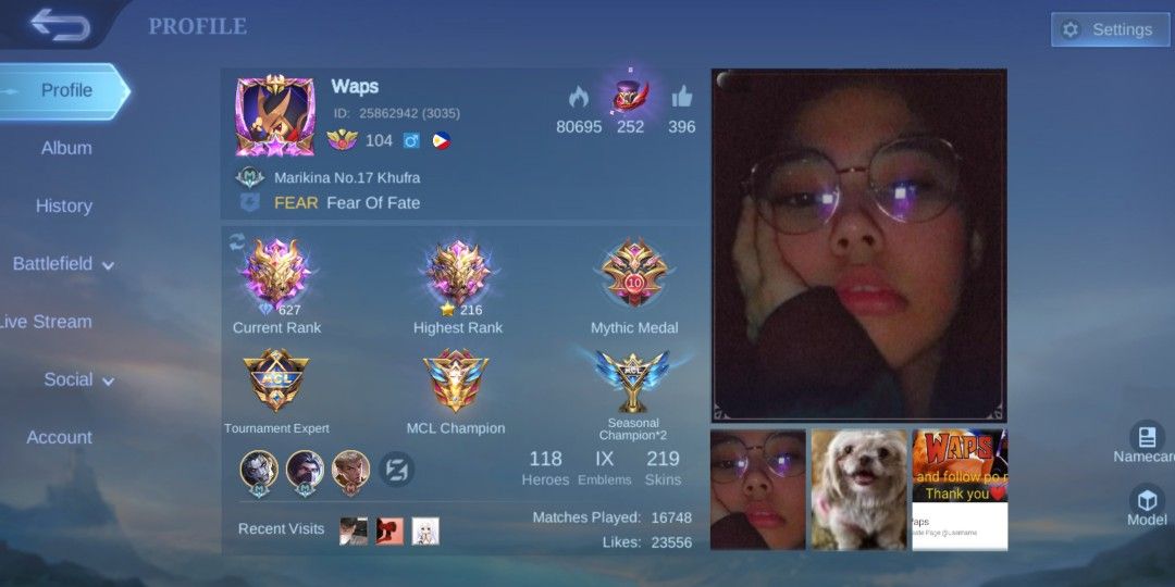 Mobile Legends Pilot Service, Video Gaming, Gaming Accessories, In-Game ...