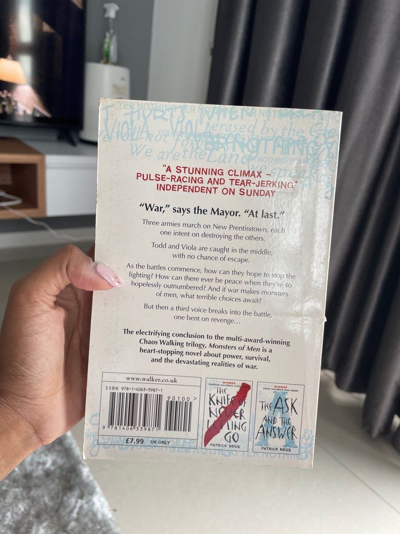 Monsters of Men by Patrick Ness, Hobbies & Toys, Books & Magazines ...