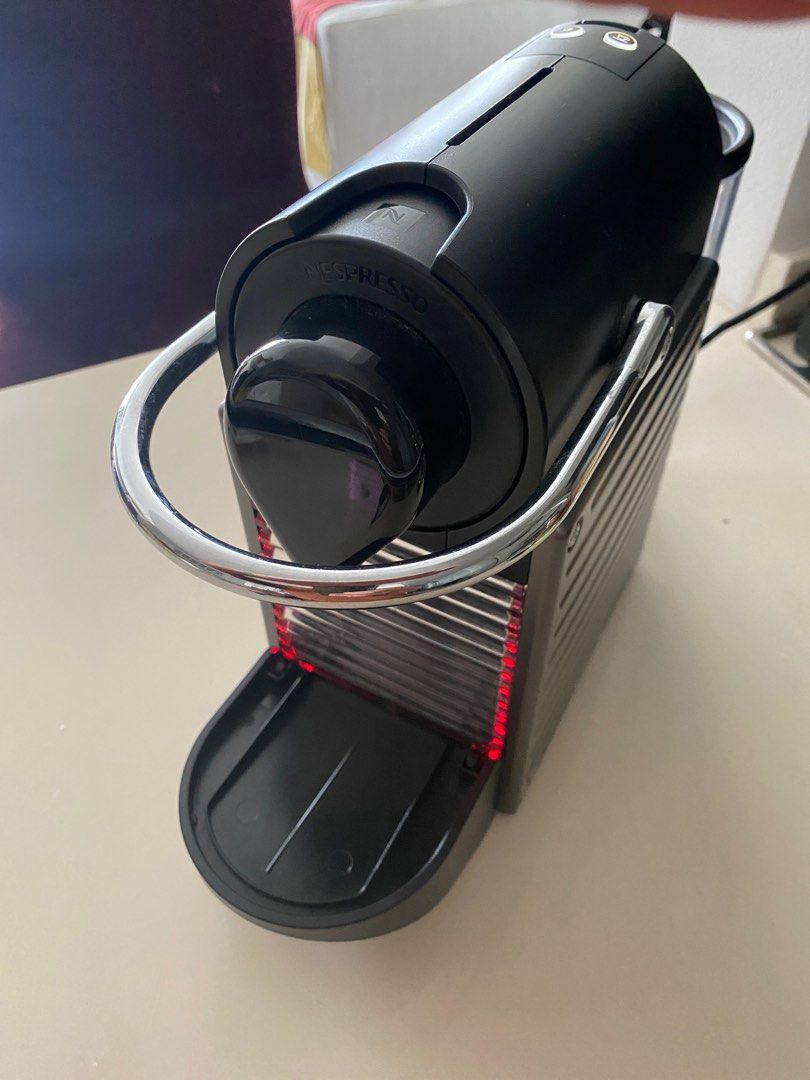 Nespresso Pixie C60 Steel, TV & Home Appliances, Kitchen Appliances ...