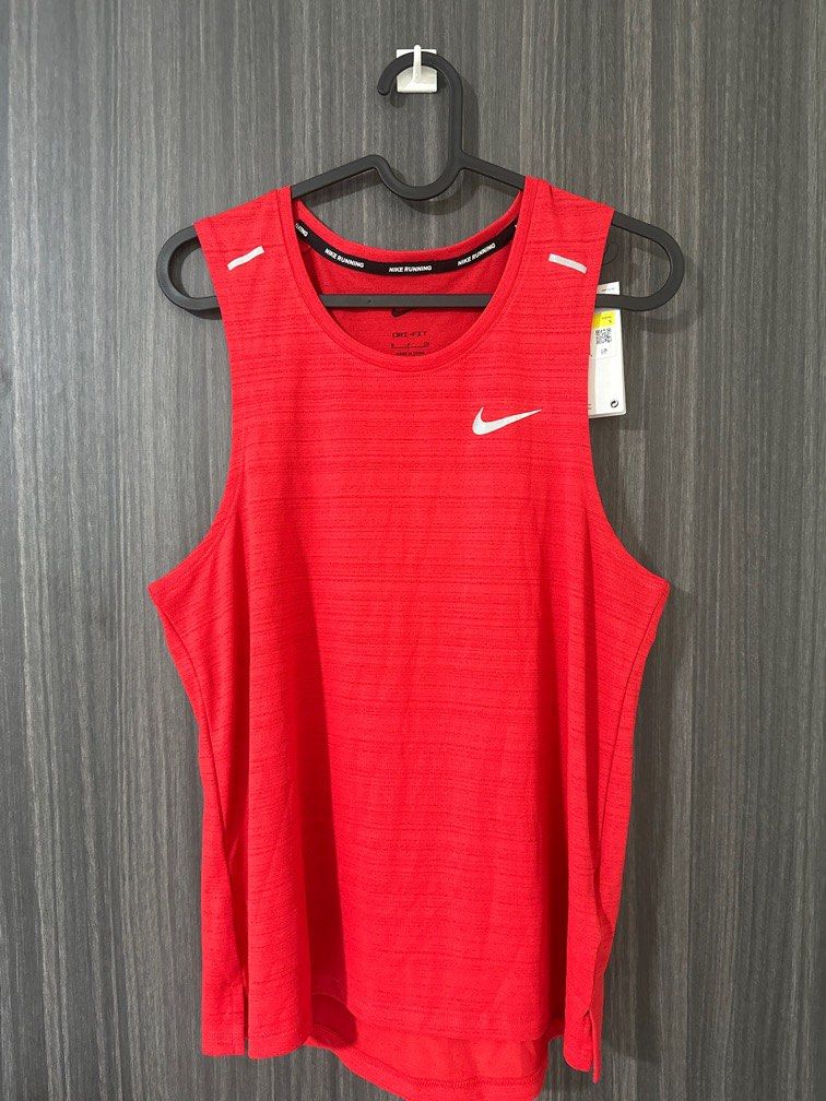 Nike Running Singlet, Men's Fashion, Activewear on Carousell