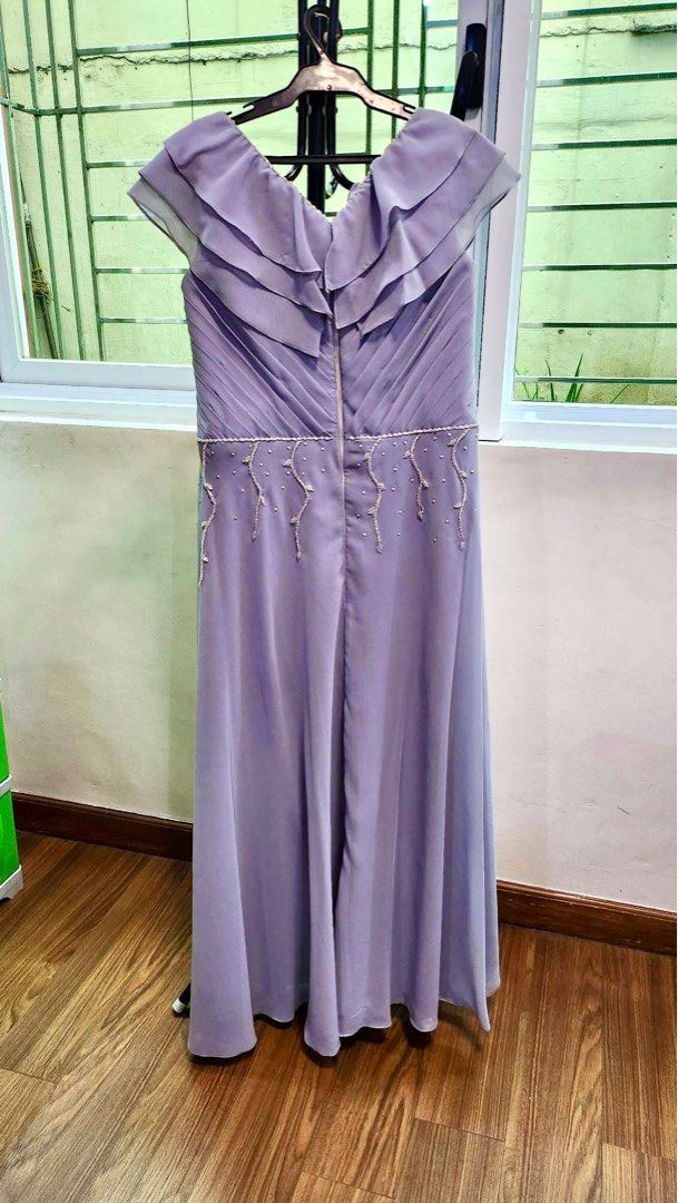 Ninang or mother gown for events and wedding dress, Women's Fashion ...