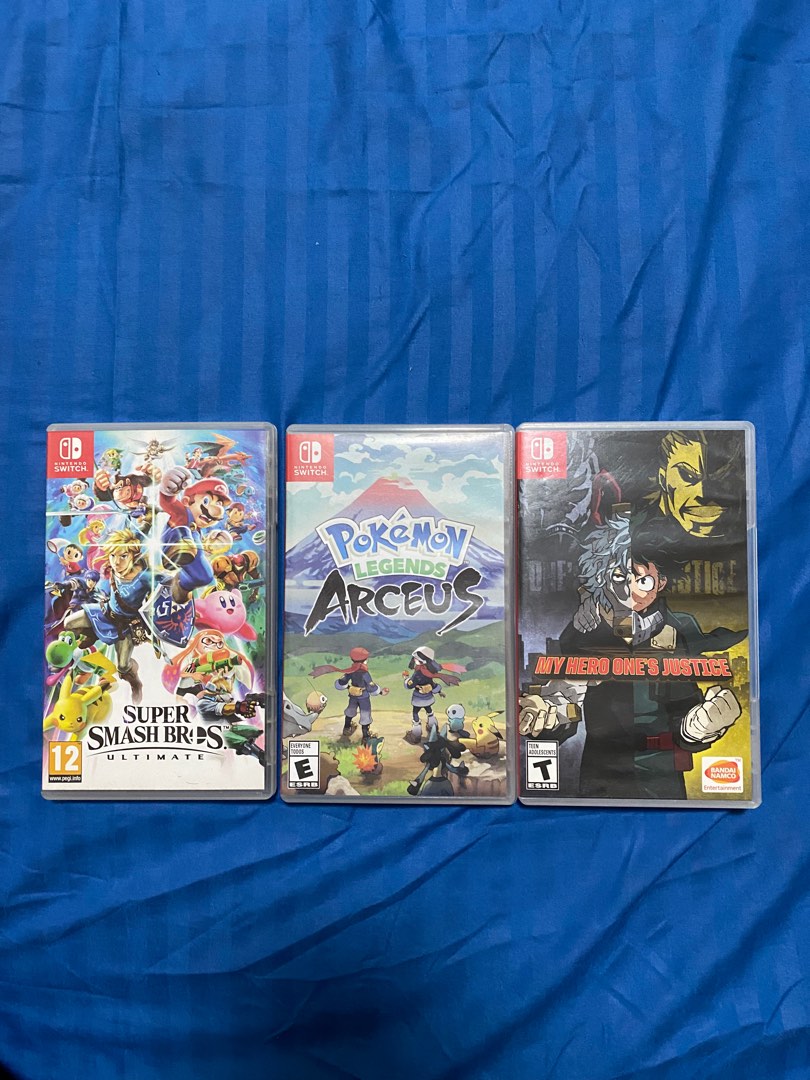 Nintendo Switch Games Bundle, Video Gaming, Video Games, Nintendo on ...
