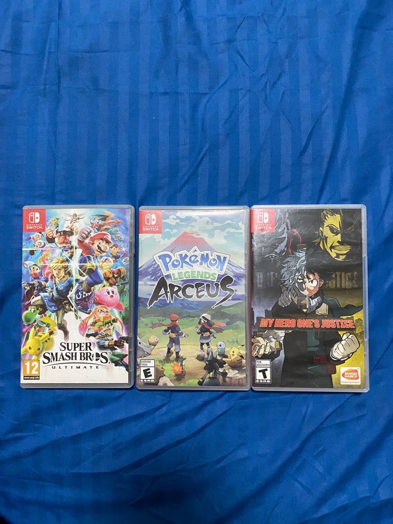 Nintendo Switch Games Bundle, Video Gaming, Video Games, Nintendo on ...