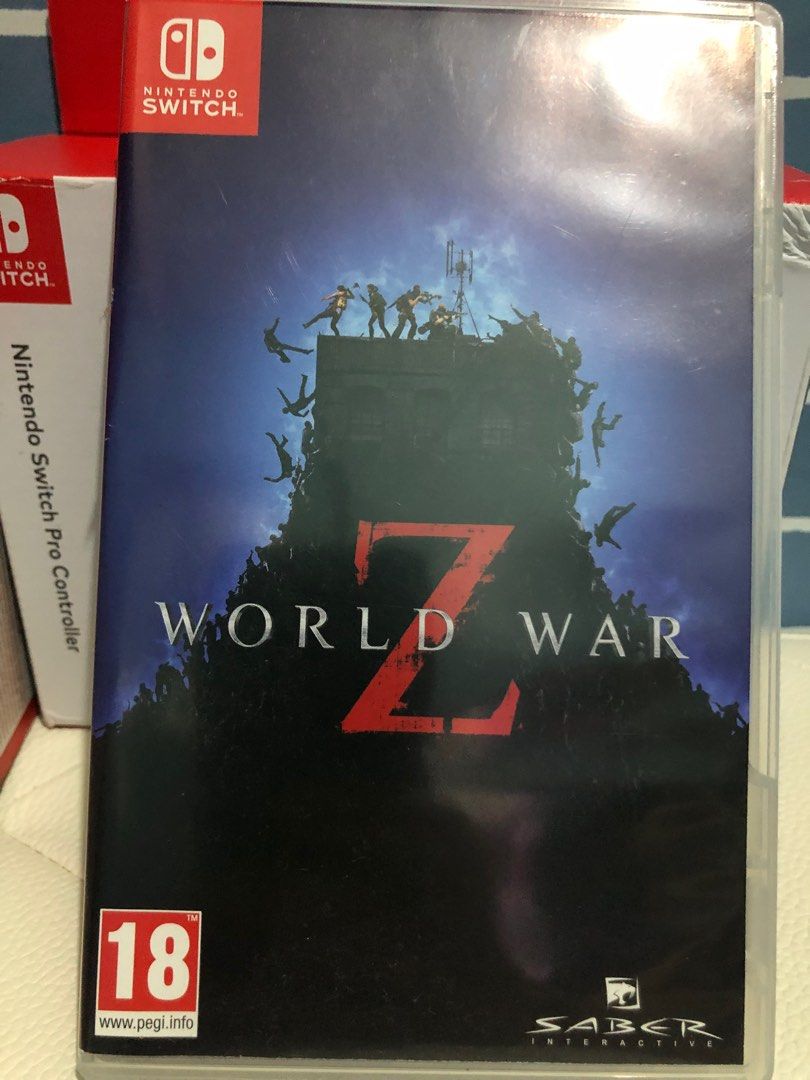 Nintendo Switch Physical game- World War Z, Video Gaming, Video Games ...