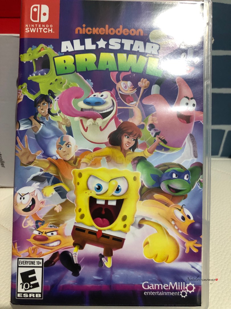 Nintendo Switch Physical Game- Nickelodeon All-Star Brawl (US), Video ...