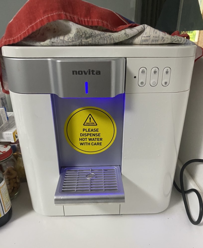 Novita Hot & Cold Water Filter Dispenser with UV Lamp, TV & Home ...
