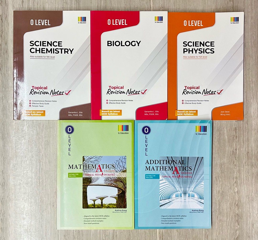 olevel topical revision notes and topical assessment books, Hobbies ...